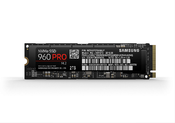 삼성전자, 세계 최고 성능 '960 PRO' 2TB 출시