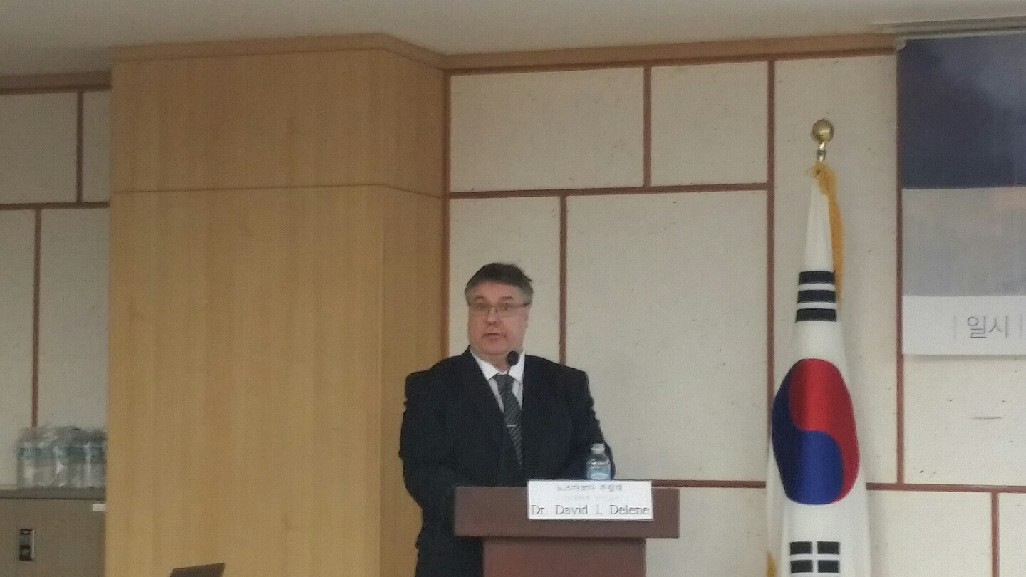 [포토] 데이빗 델렌 노스다코타대 교수, 인공강우 기술력 확보 위한 대책 제시